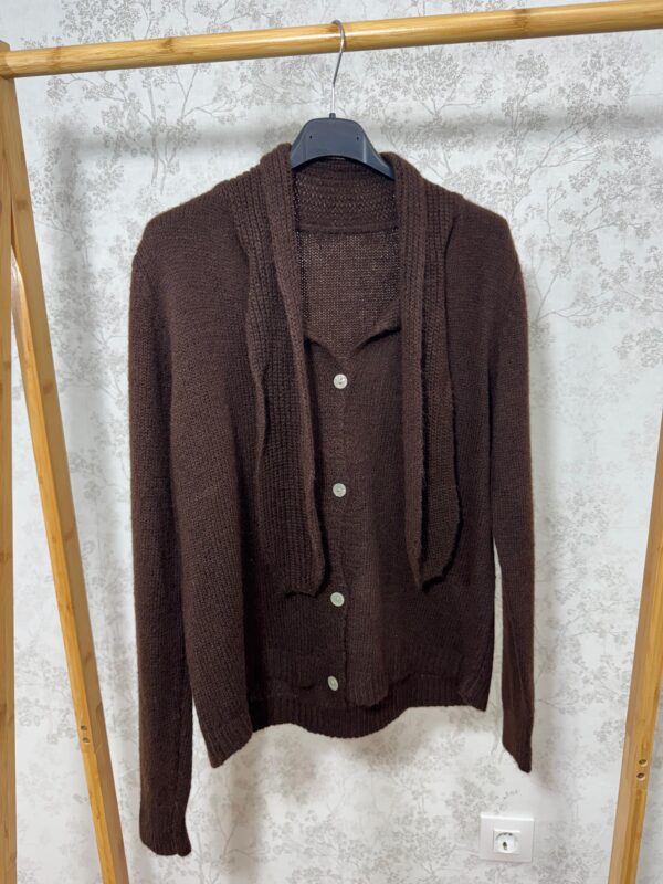 Jersey/rebeca lazo marrón - Casa Herrera